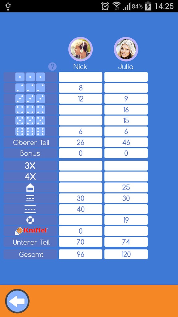 Kniffel-Live5 › Games-Guide