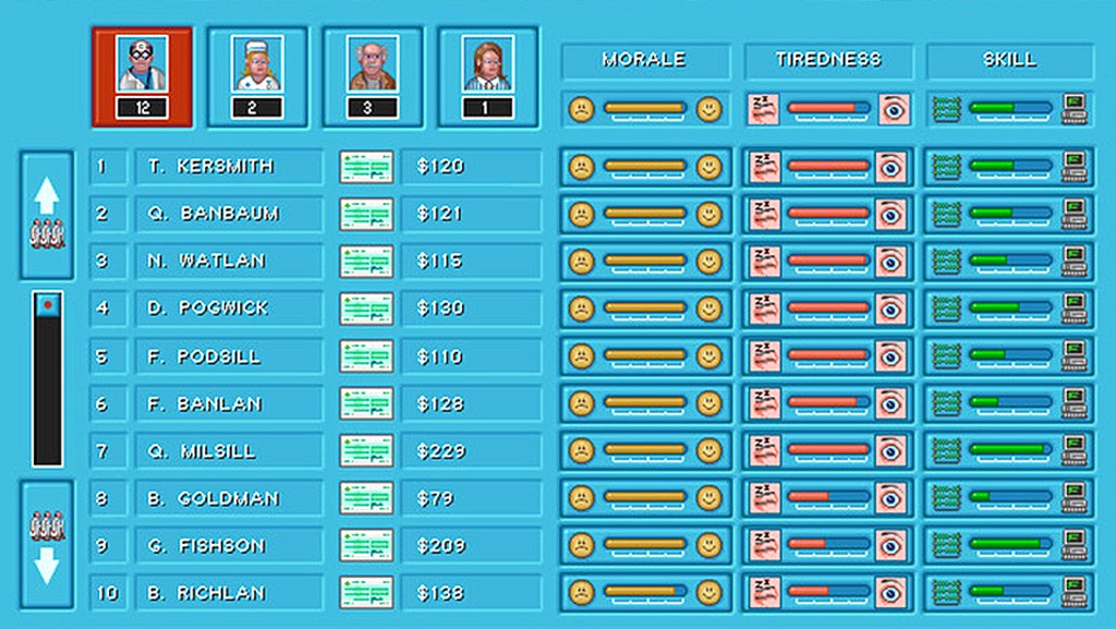Theme Hospital › Games-Guide