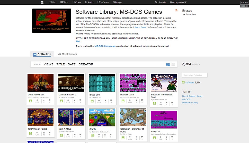 MS-DOS-Klassiker im Browser spielbar › Games-Guide