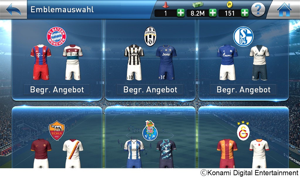 PES Club Manager › Games-Guide