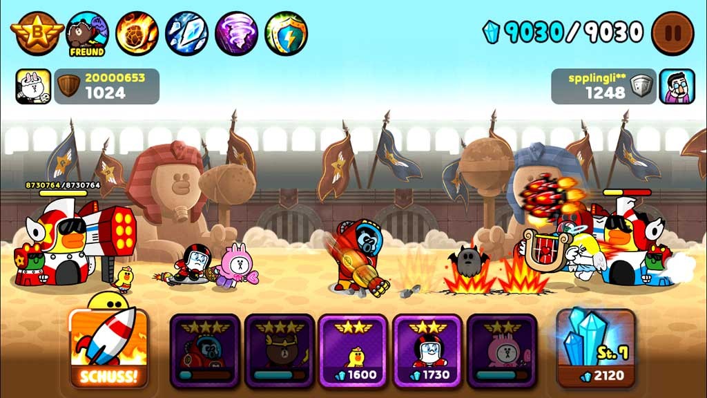 Line Rangers › Games-Guide