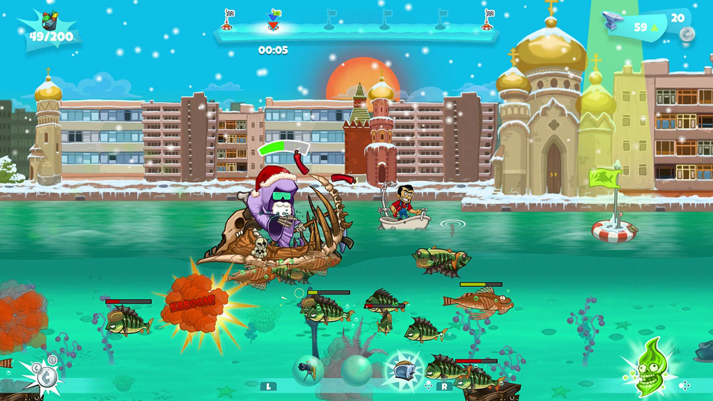 Dynamite Fishing – World Games › Games-Guide