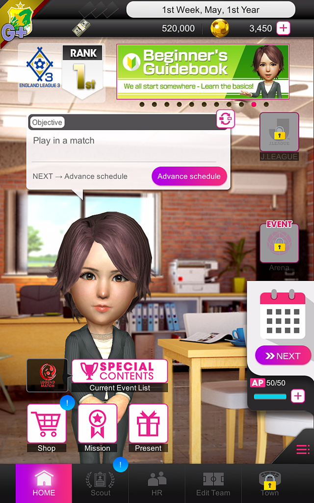 Sega Pocket Club Manager powered by Football Manager › Games-Guide