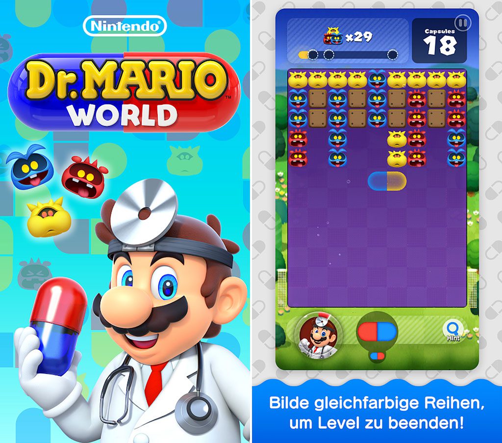 Dr Mario World › Games Guide
