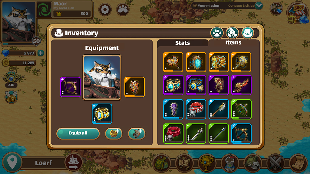 Million Lords › Games-Guide